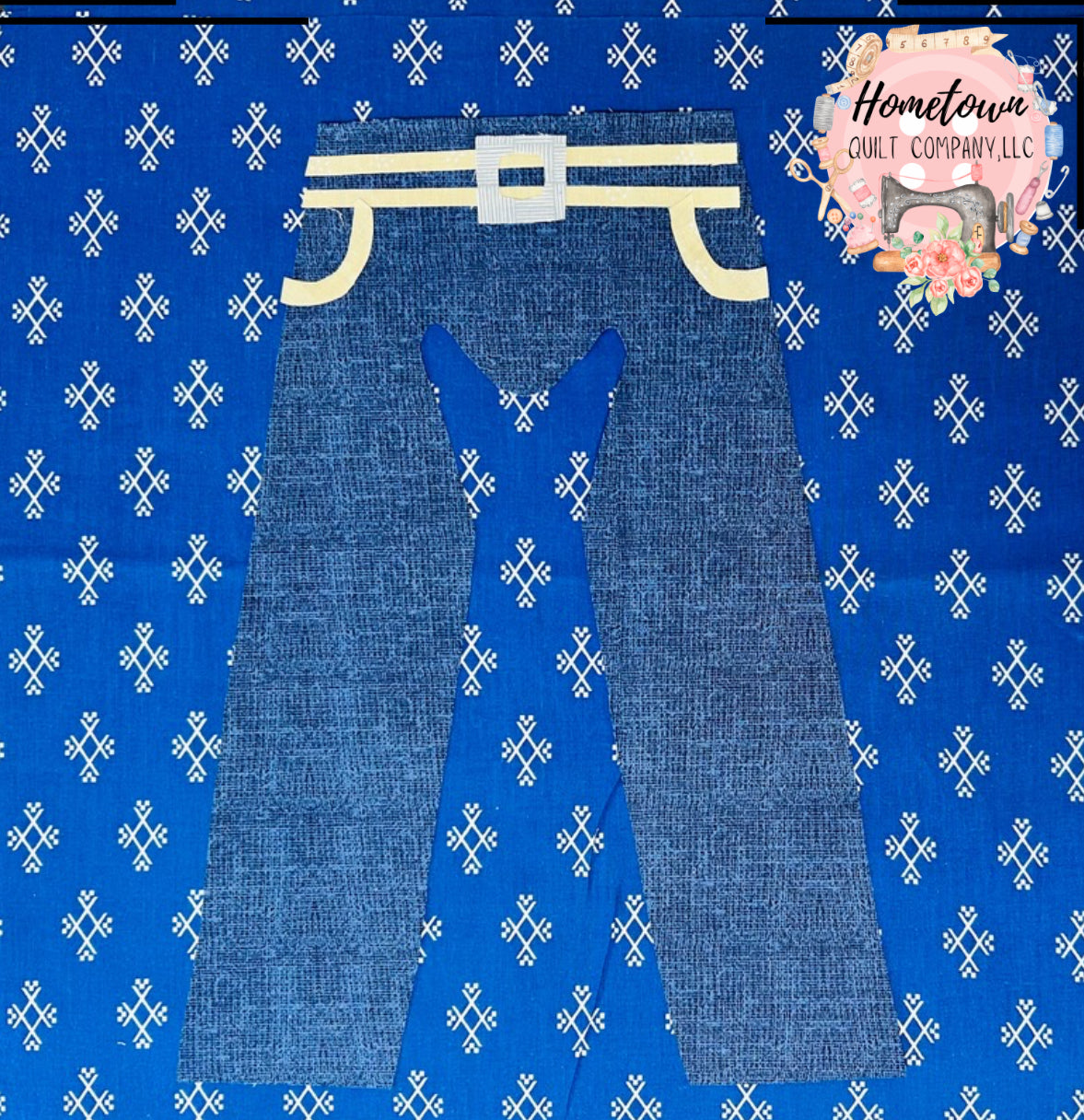 Chaps Block Applique – Hometown Quilt Company