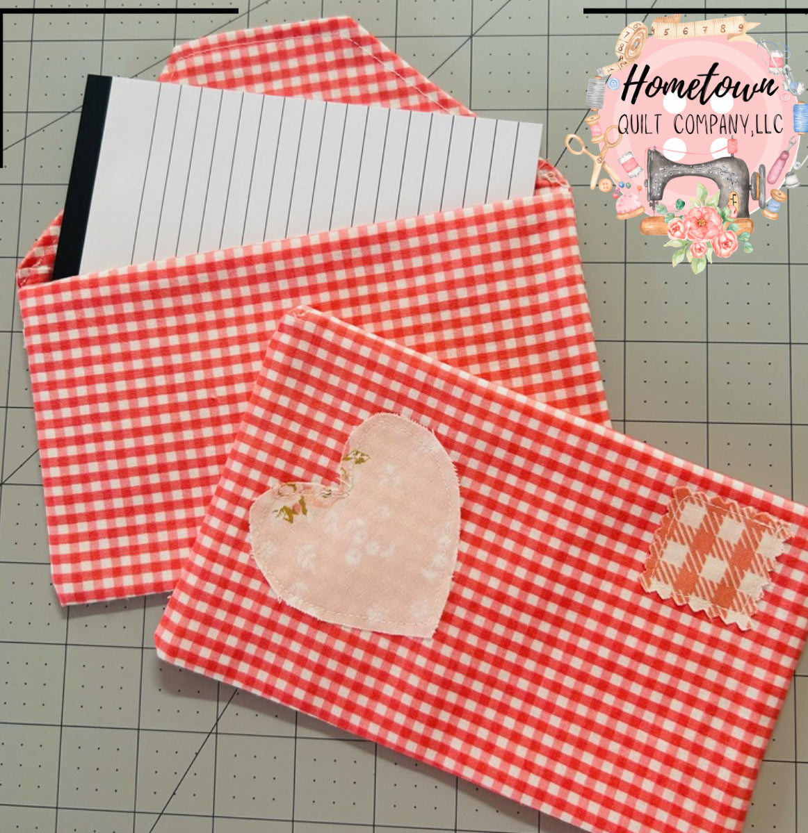Love Envelope Block Template – Hometown Quilt Company