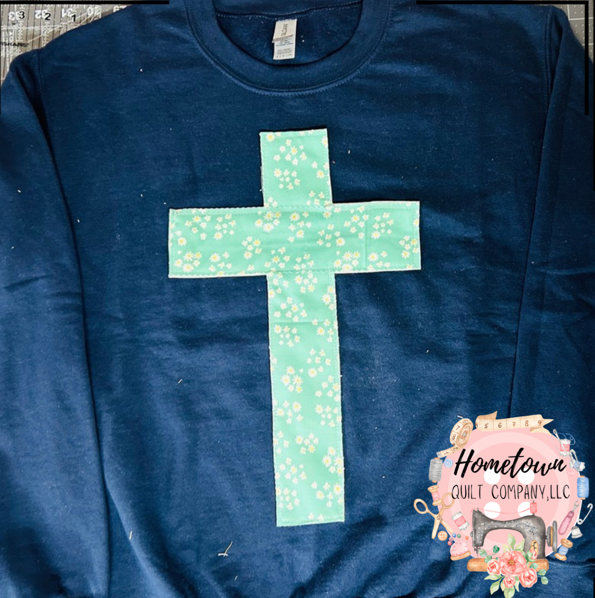 Cross Two Block Template – Hometown Quilt Company