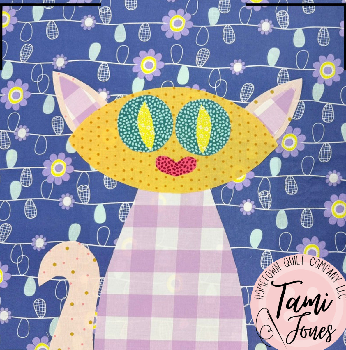 Cats Applique Set Template – Hometown Quilt Company
