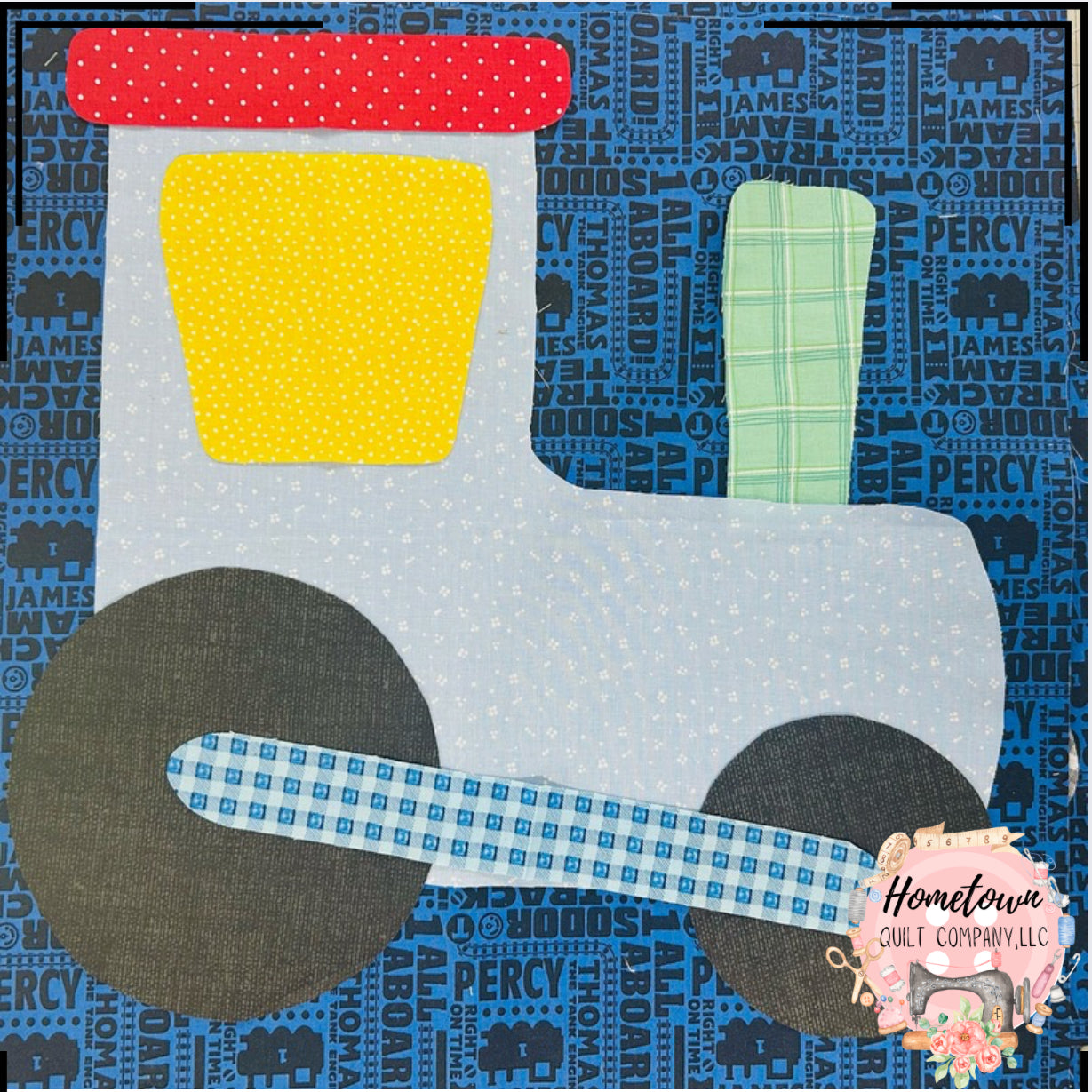 Train Appliqué – Hometown Quilt Company