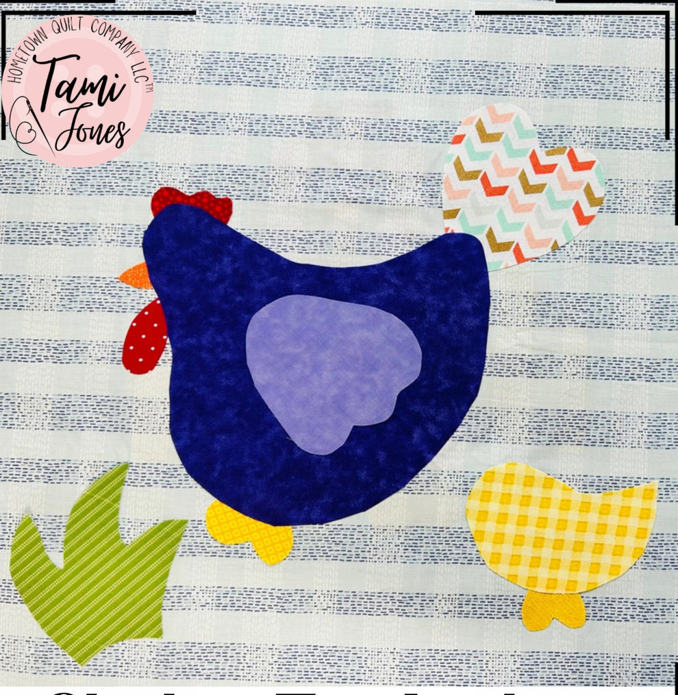 Chicken Ten Appliqué – Hometown Quilt Company
