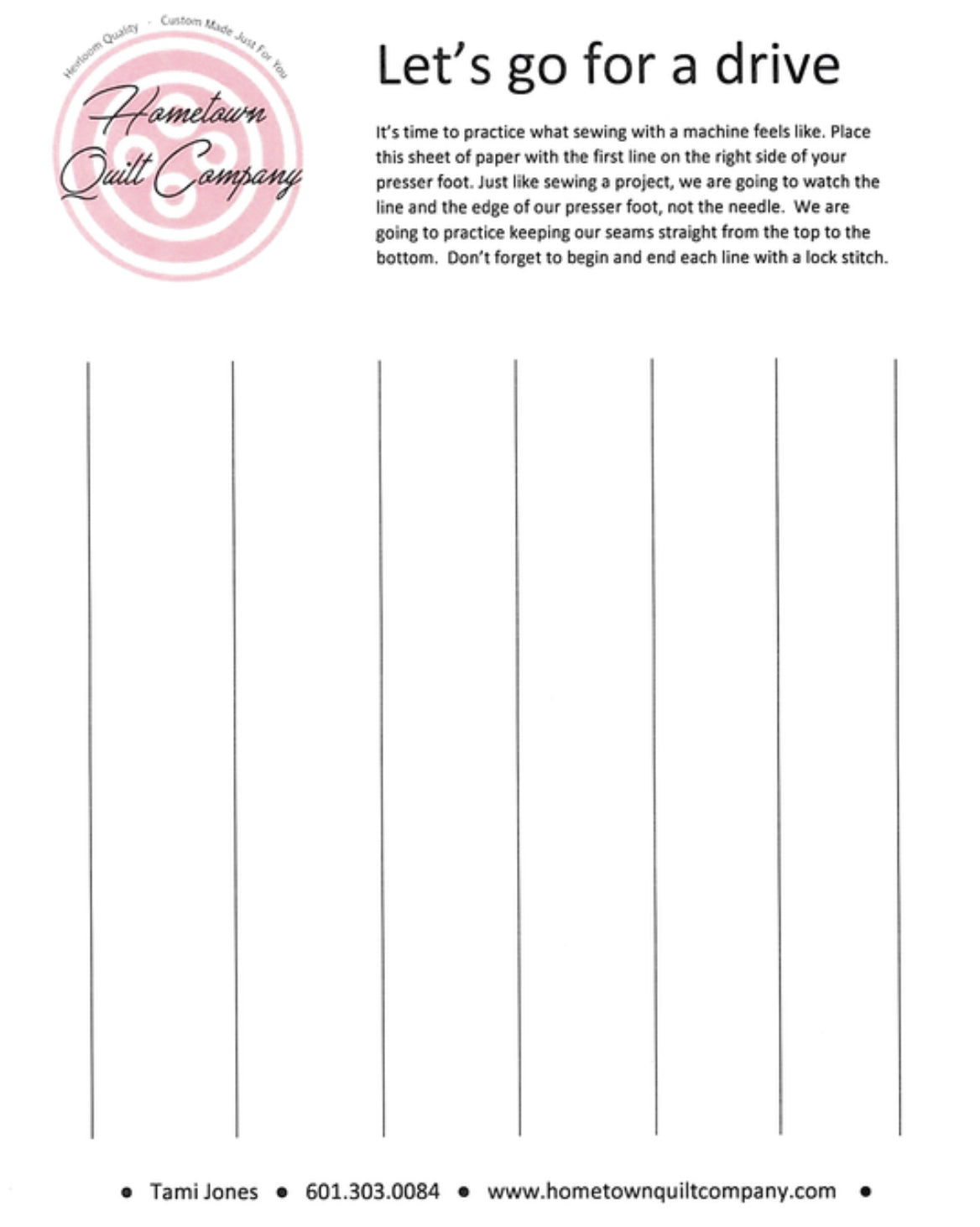 Paper Sewing – Hometown Quilt Company