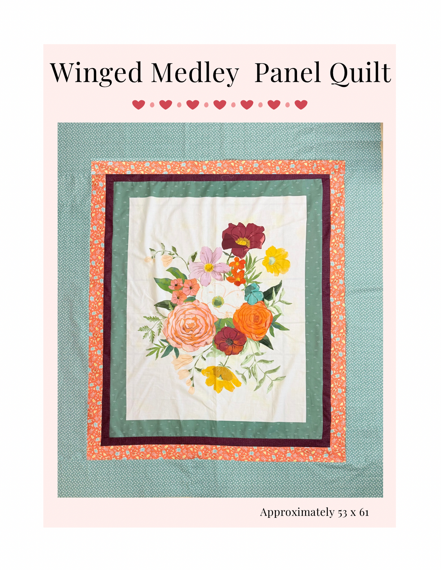 Winged Medley Panel Quilt Kit – Hometown Quilt Company