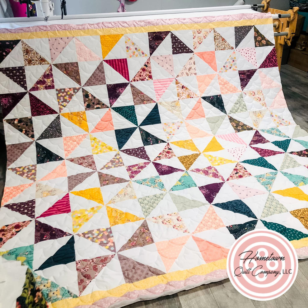 Playtime Pinwheels Quilt Pattern – Hometown Quilt Company