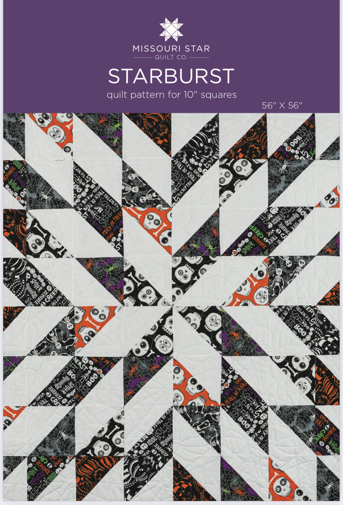 56x56 inch Starburst Quilt Kit • Sweet Spring – Hometown Quilt Company